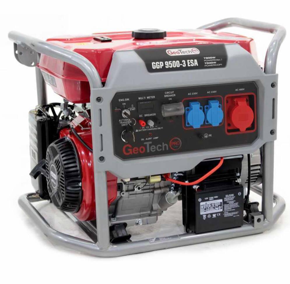 Генератор бензиновий GeoTech 7,5/7,9кВт, цена 85000 грн — Prom.ua (ID ...