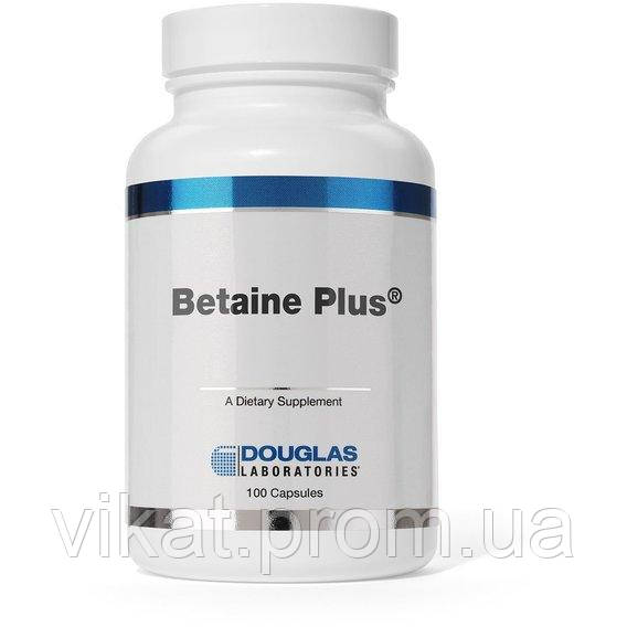 Бетаина Гидрохлорид Douglas Laboratories Betaine Plus 100 Caps DOU ...