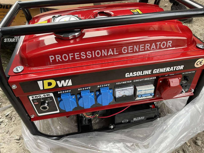 Генератор бензиновий DW8500W 2.5кВт вихід 220/380, ціна 19500 грн ...