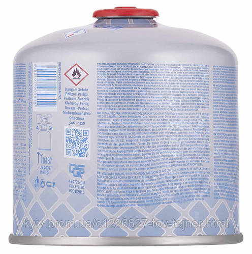 Купить EL GAZ Gas cartridge ELG-800, butane 500 g, for gas burners ...