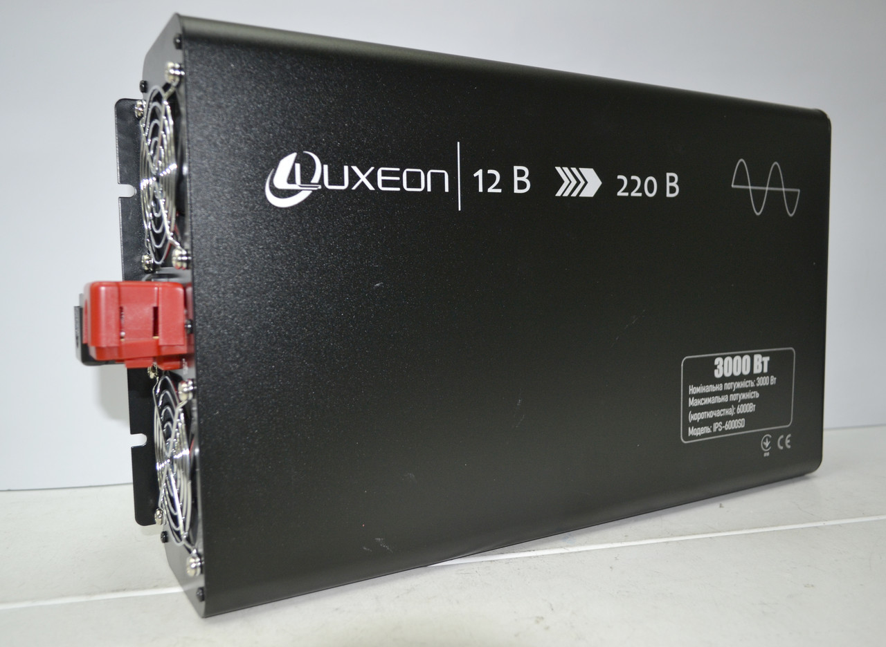 Инвертор Luxeon IPS-6000SD 3000Вт 12в купить Одесса Киев Харьков Днепр