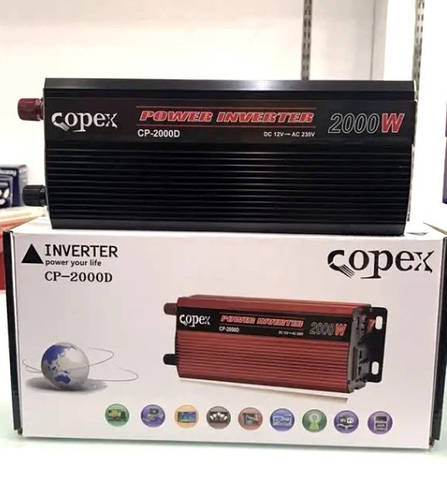 Инвертор преобразователь напряжения Inverter Copex CP-2000D DC12V ...