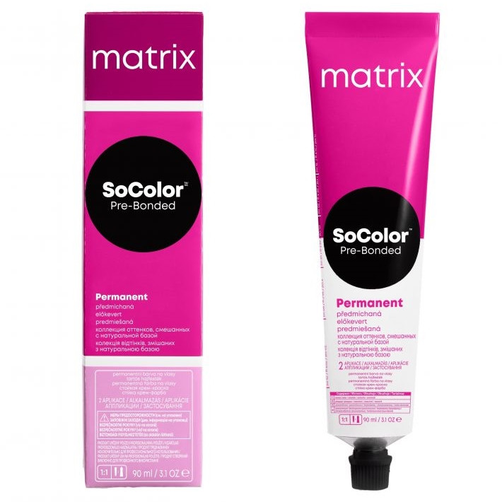 Краска для Волос Matrix SoColor Pre-Bonded 6BC 90 Мл — Купить Недорого ...