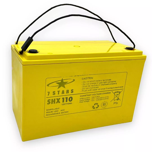 Акумулятор 7 Stars SHX110 (12V/110Ah), ціна: 16600 ₴, купити на Prom.ua