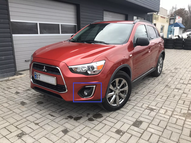 Купить Решетка бампера (комплект) Митсубиси АСХ - Mitsubishi ASX (GA ...