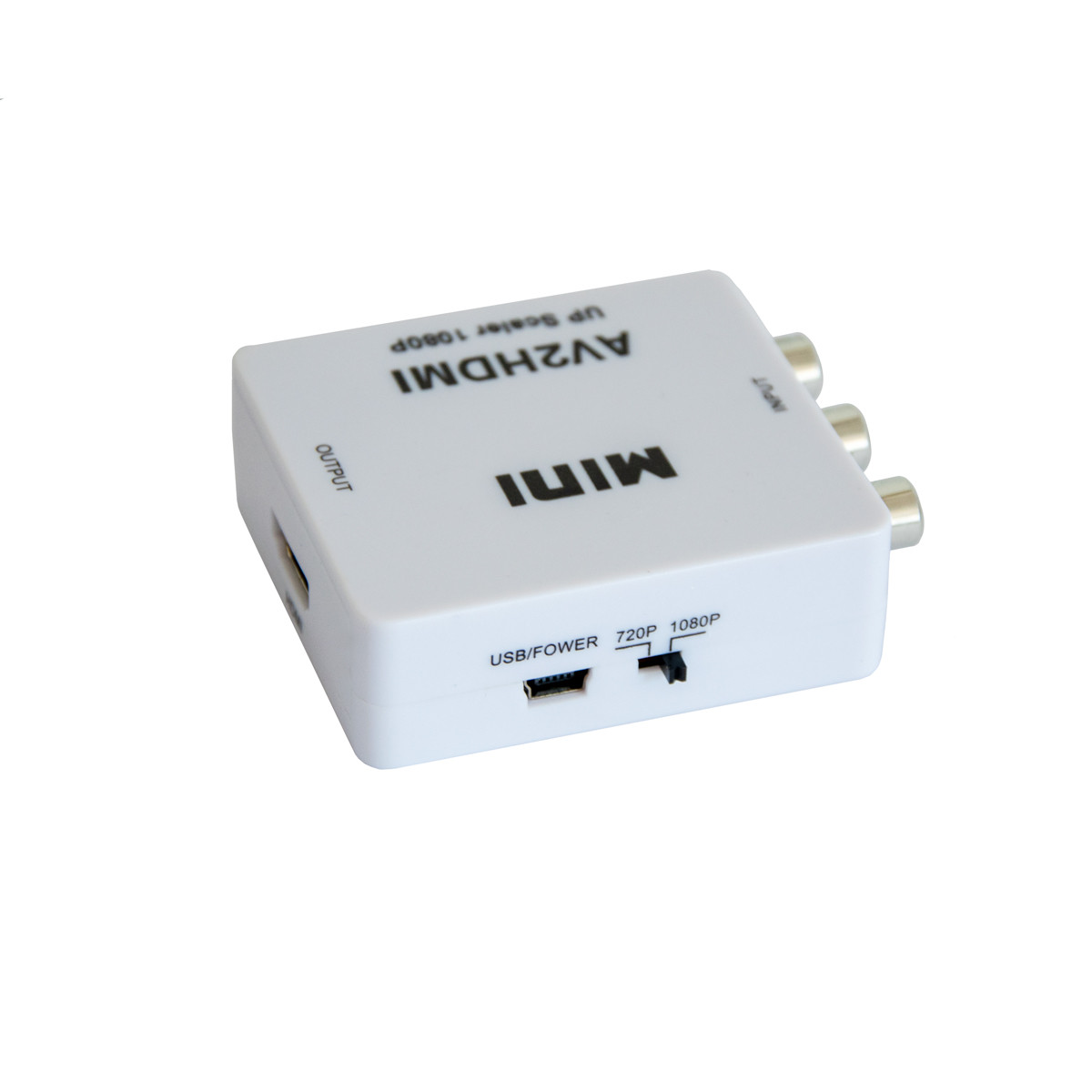 Конвертер AV на HDMI AV2HDMI переходник с тюльпанов на HDMI, переходник ...