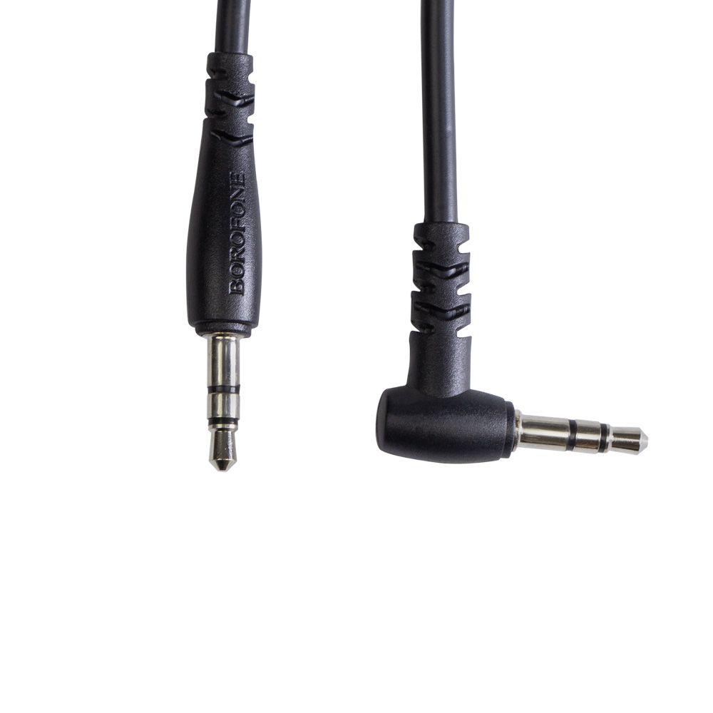 Аудіо кабель AUX Jack 3.5мм - Jack 3.5мм Borofone BL10 чорний Г ...