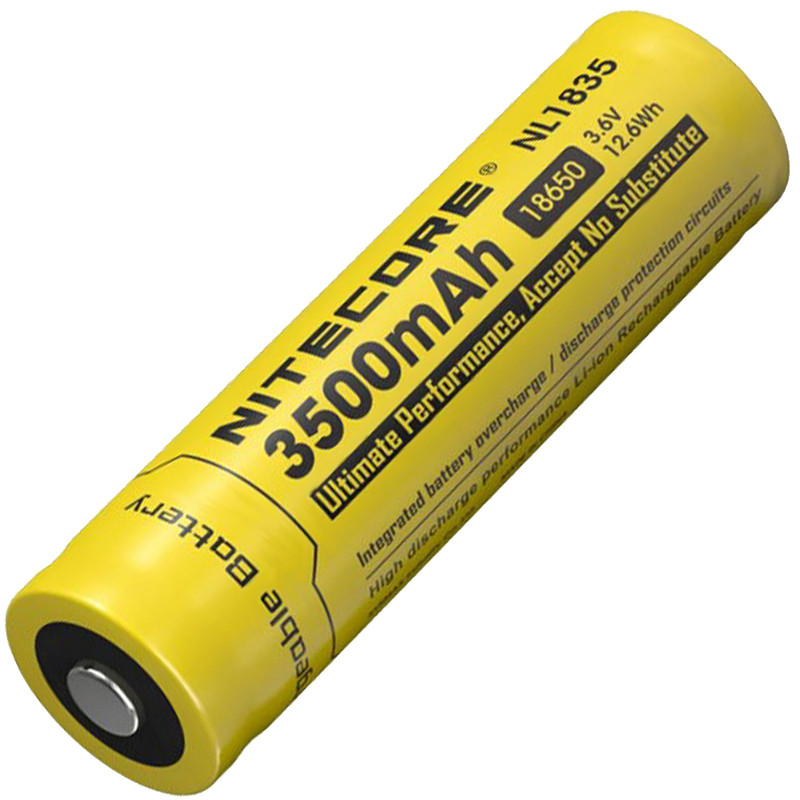Аккумулятор Литиевый Li-Ion 18650 Nitecore NL1835 3.6V (3500mAh ...