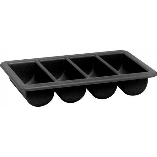 Купить Контейнер для столовых приборов GN 1/1, 4 секции, черный ...