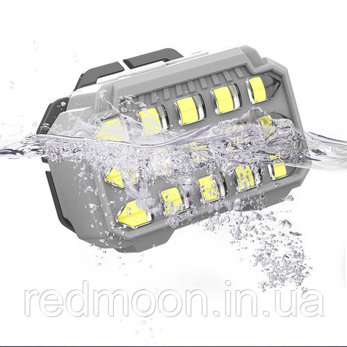 Налобный фонарь аккумуляторный с USB-зарядкой, 15LED, BL-SQ-818 ...