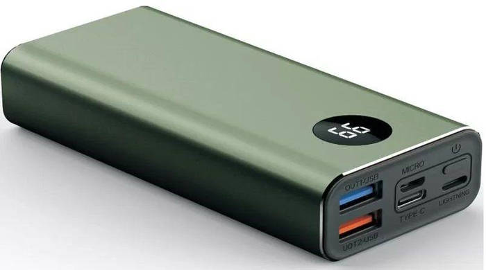 Повербанк Gelius Pro CoolMini 2 PD GP-PB10-211 9600mAh Green, ціна 999 ...