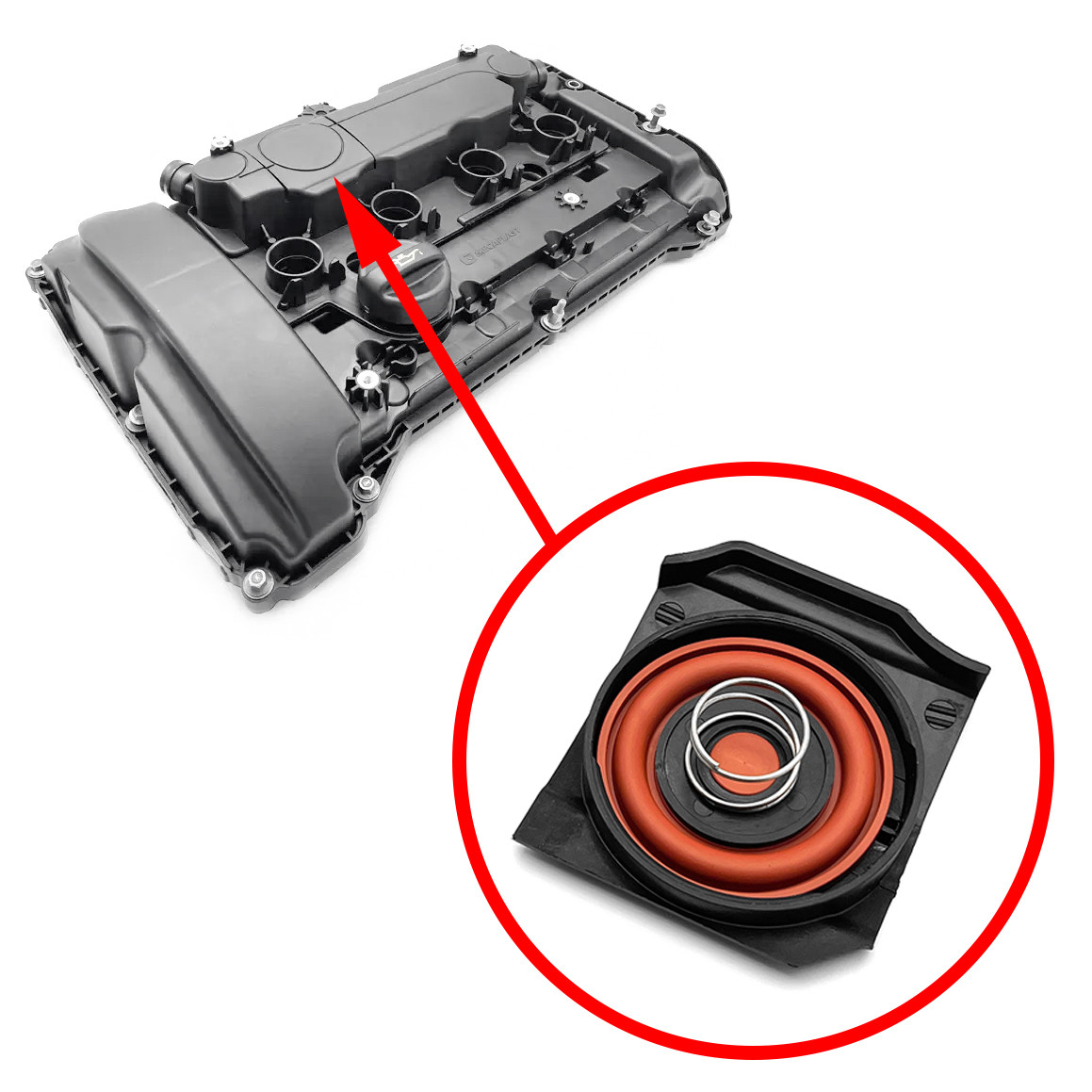 Мембрана Клапанної Кришки Peugeot/Citroen 9812071480, 9805712480 ...