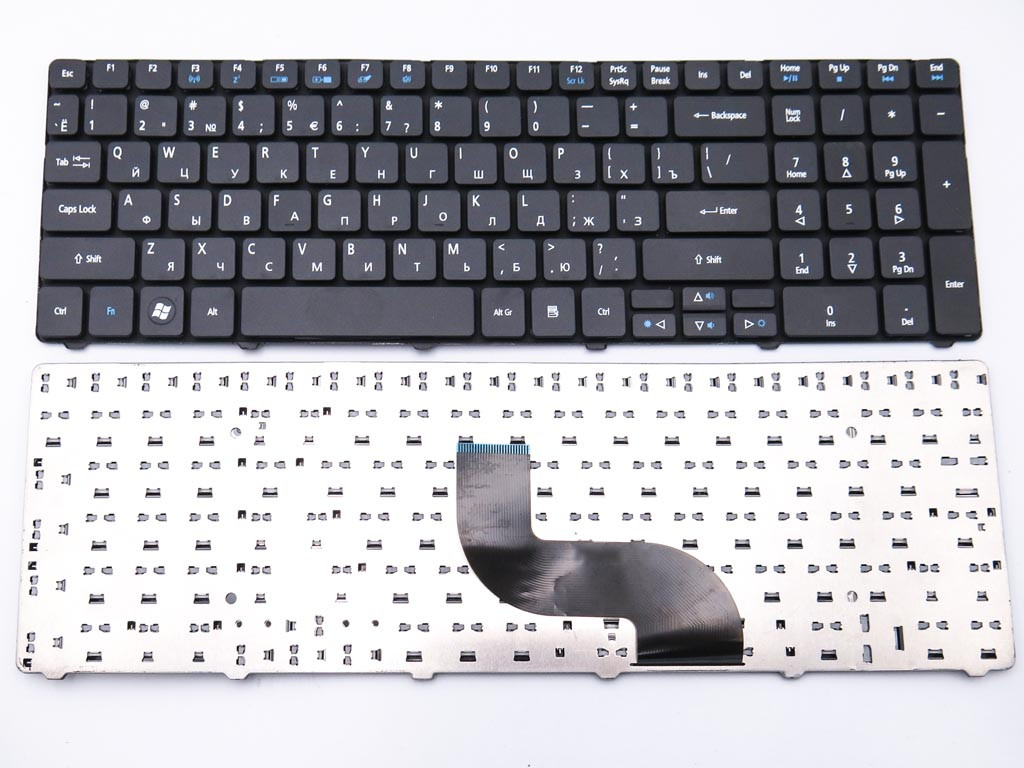 Клавиатура для Acer EMachines E440, E443, E530, E640, E642, E730, E732 ...