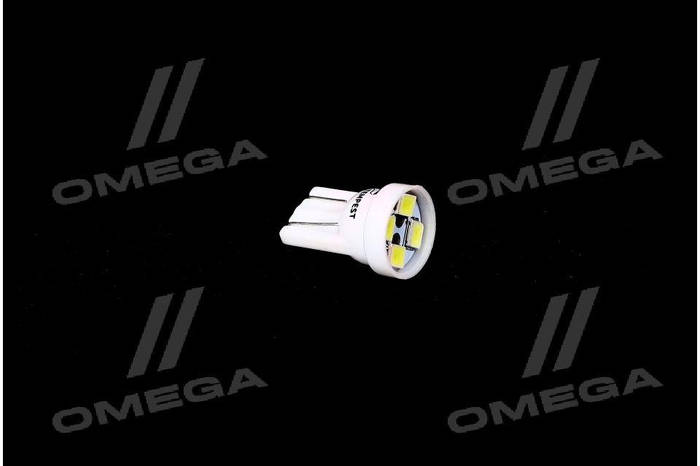 Купить Лампа LED б/ц габарит и панель приборов T10-4SMD W2.1x9.5d 12V ...