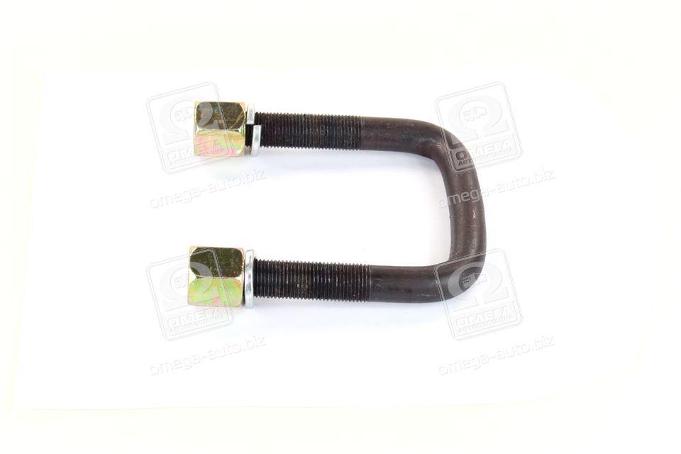 Стремянка рессоры передней Газель М16х1,5 (с высокой гайкой и гров., L ...