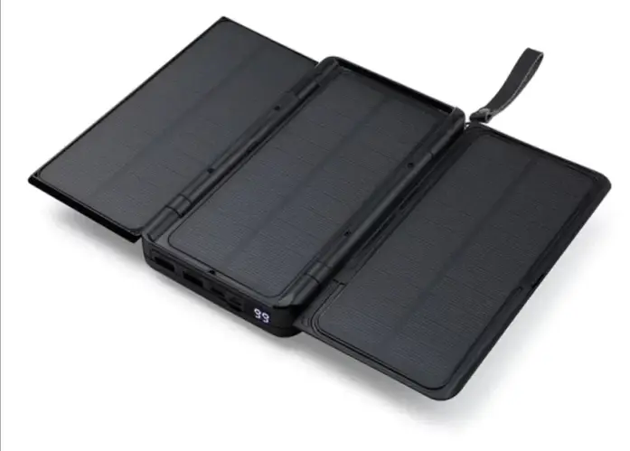 PowerBank на солнечных батареях с фонарем 10000mAч, цена 2600 грн ...