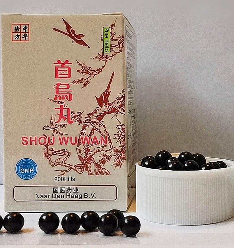 Пилюли Shou Wu Wan Шоу Ву Ван 200шт волосы, кости: продажа, цена в ...