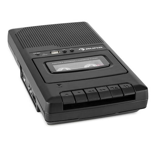 Магнитофон, портативный кассетный диктофон Auna RQ-132USB (10030828 ...