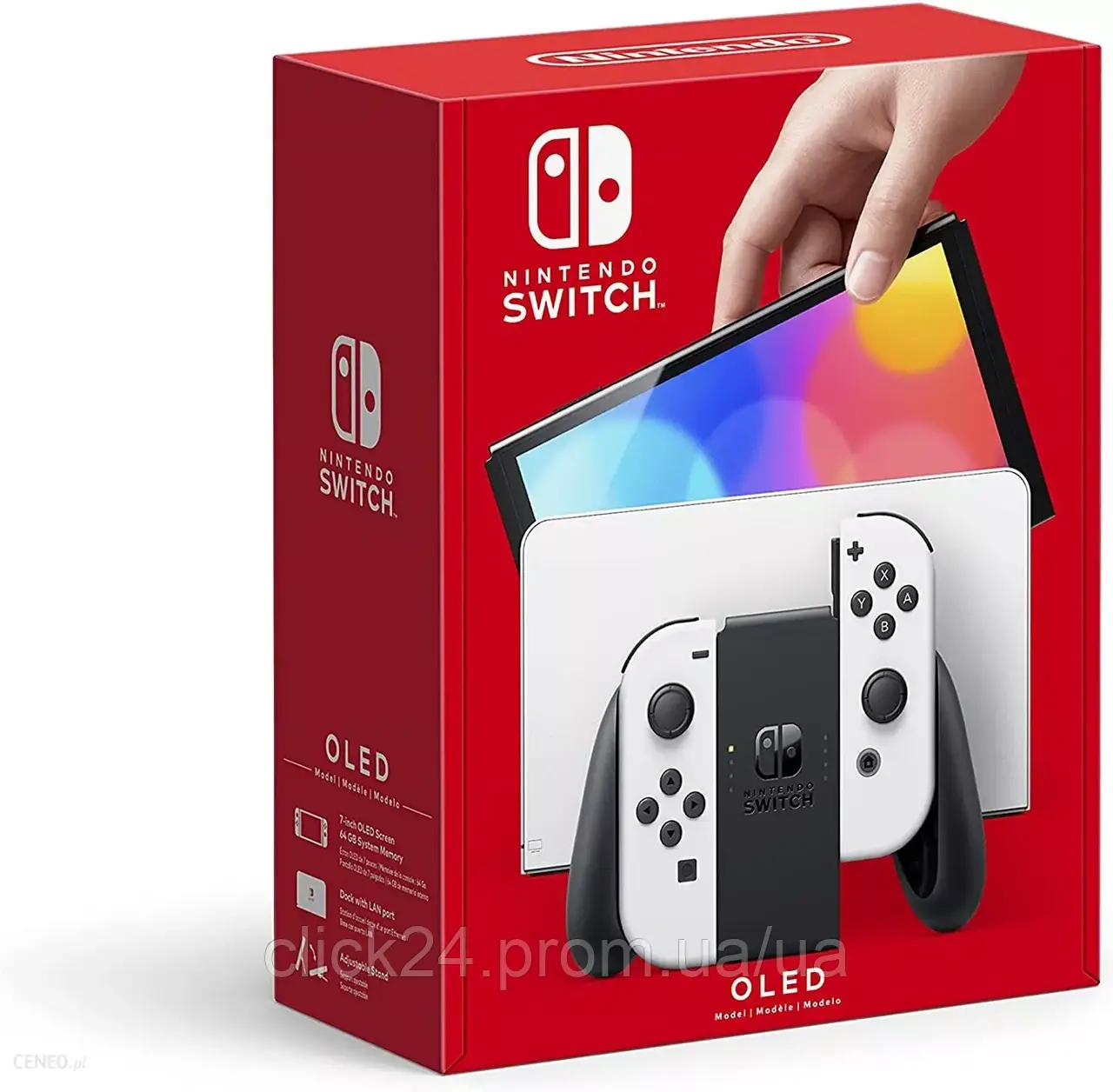 Nintendo Switch OLED White — Купить Недорого на Bigl.ua (1737482673)
