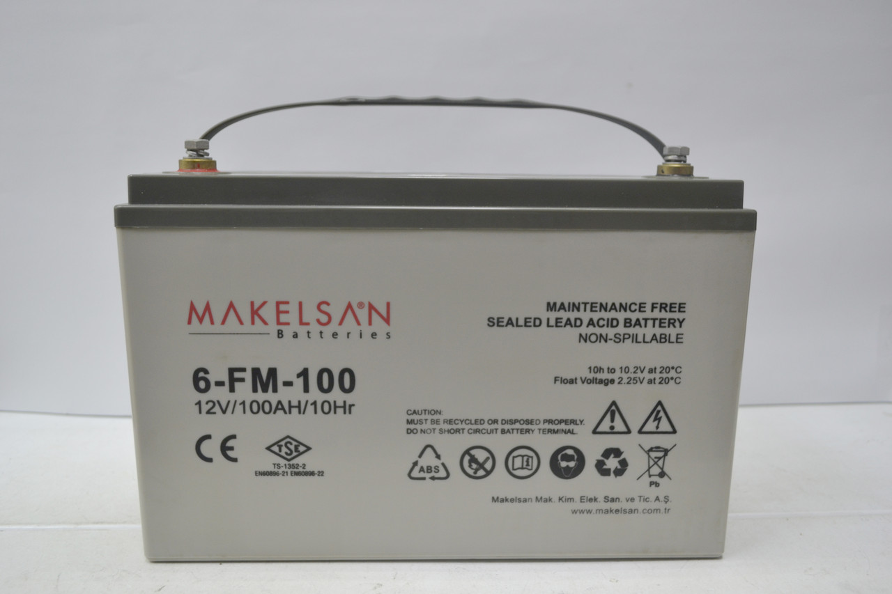 Купить Makelsan AGM 6-FM-100 12V 100AH, цена 9919 грн — Prom.ua (ID#1737520285)