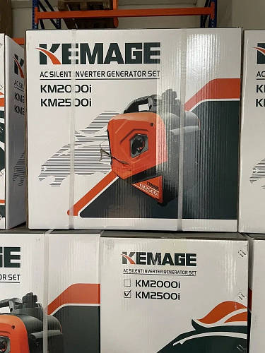 Генератор інверторний KEMAGE KM2500I 2,2 кВт шумозахисний кожух, ціна ...