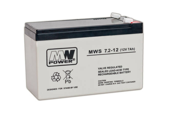 Батарея (Акумулятор) 12V 7.2Ah AGM MW Power (MWS 7.2-12) сіра нова (ID#1737888583), ціна: 672 ...
