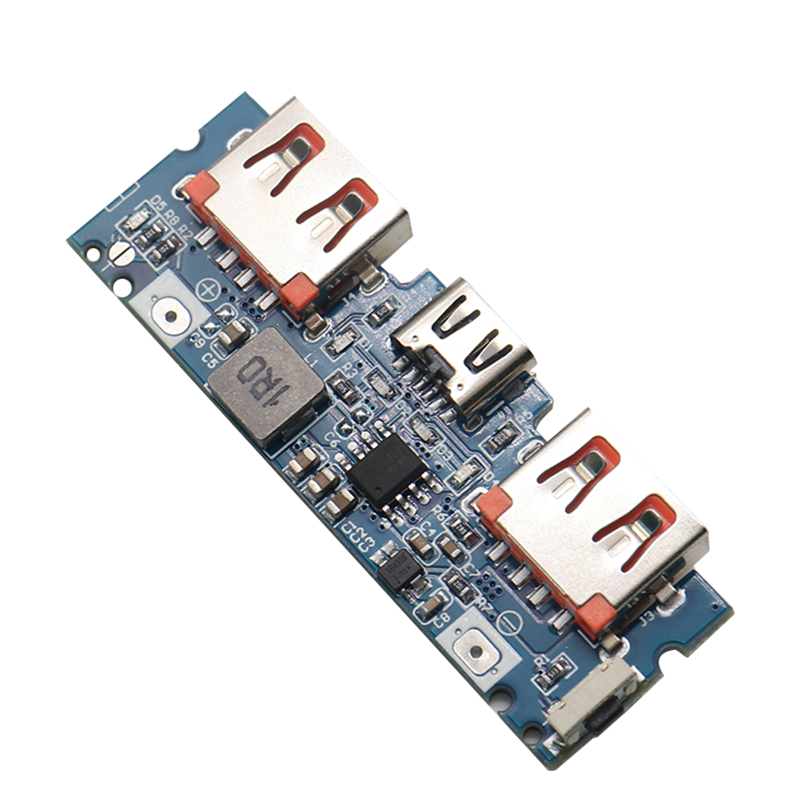 Плата павербанка Powerbank USB 5V 2.4A Li-ion акумулятор 2 USB, micro ...