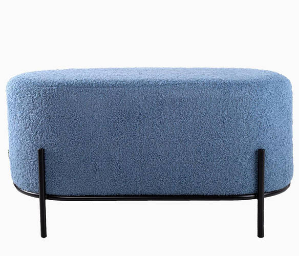 Пуф овальный длинный на ножках для офисов, ресторанов, магазинов ...