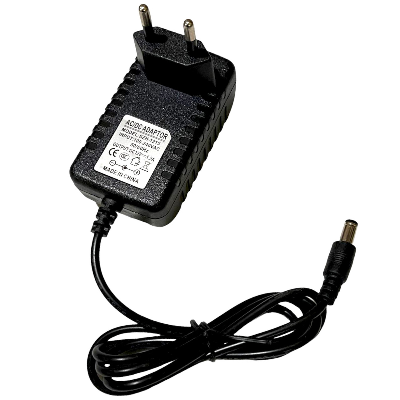 Адаптер (блок питания) 12V. - 1.5A. для маникюрной лампы со шнуром - 90 ...