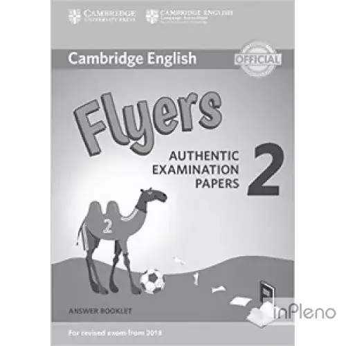 Cambridge English Flyers 2 for Revised Exam from 2018 Answer Booklet ...