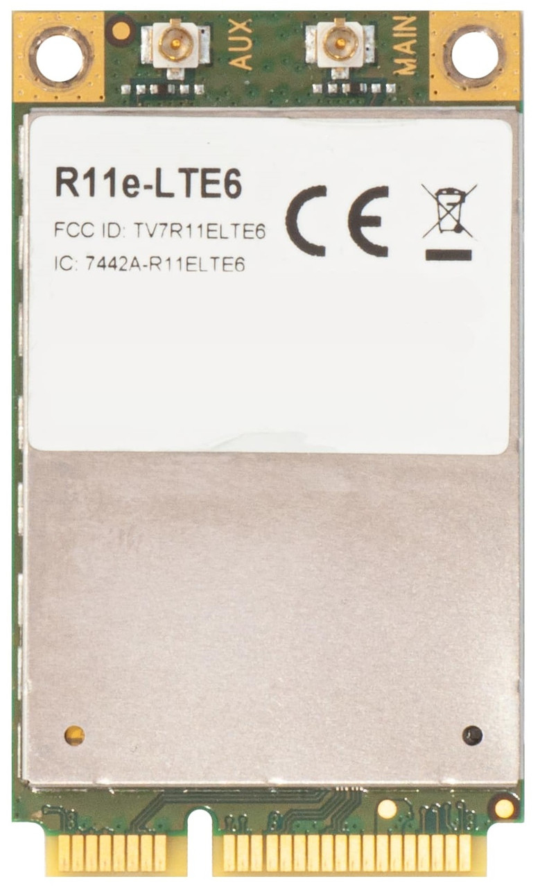 LTE-модуль MikroTik R11e-LTE6 miniPCi-e, цена 5241 грн — Prom.ua (ID ...
