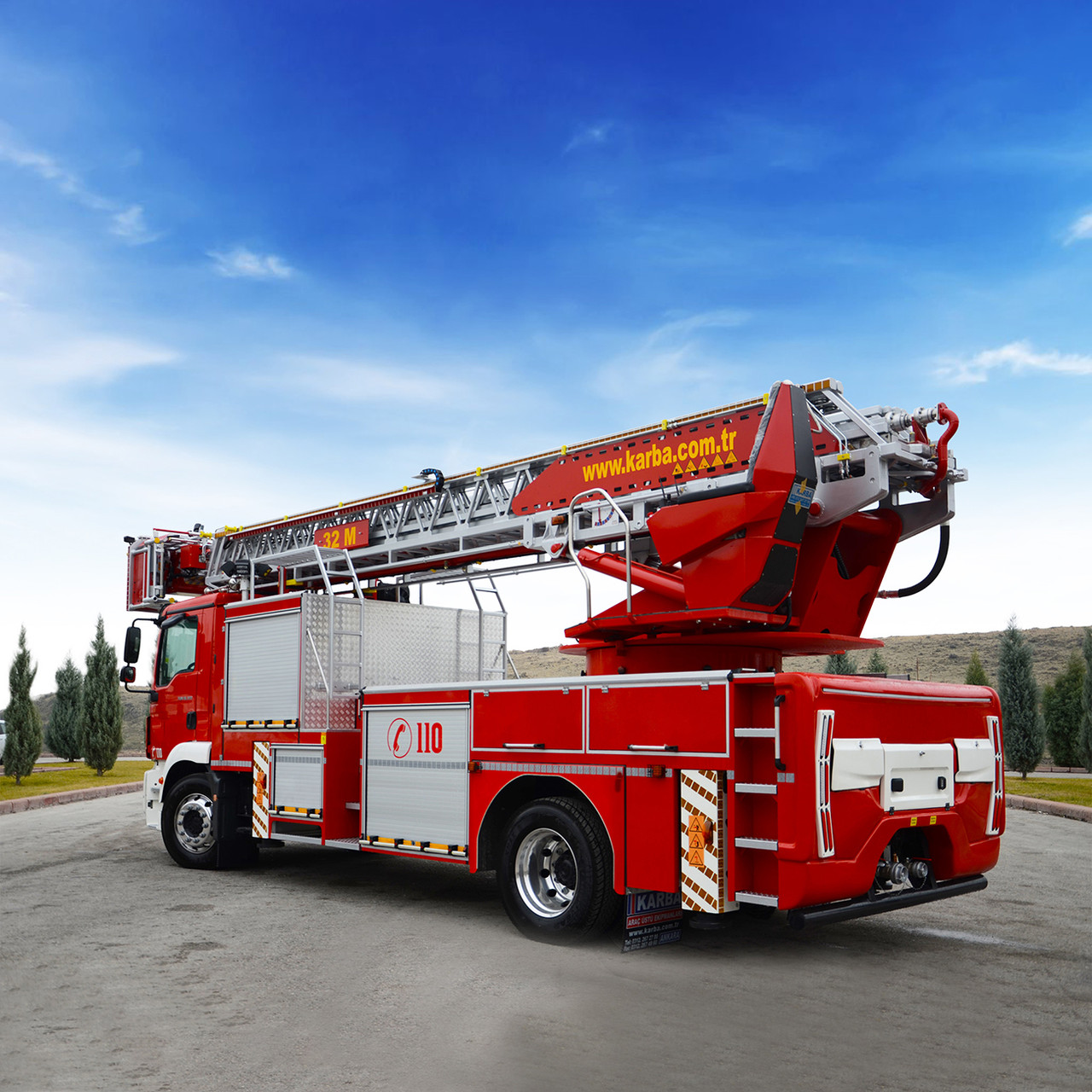 Пожежна машина Karba з драбиною 12 m - купити в Україні