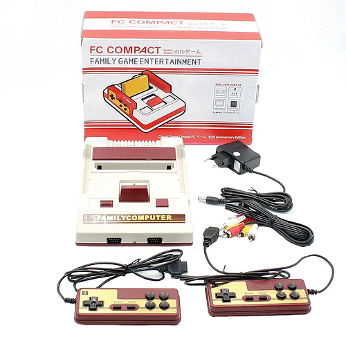 Купити Ігрова приставка Dendy Junior 8 bit для телевізора 2000 вбудованих ретро ігор Дитяча ...