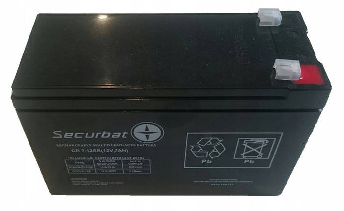 Аккумулятор для бесперебойника SECURBAT CB 7-12 SB, цена 970 грн — Prom ...