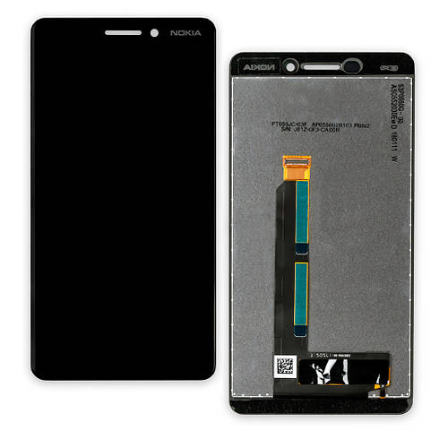 Купить Дисплейний модуль Nokia 5.1 (TA-1061, TA-1075), Black, цена 1010 ...
