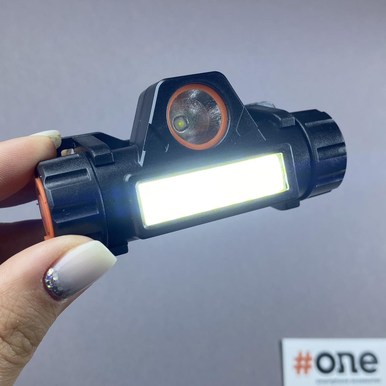 Фонарик с Креплением на Голову MicroUSB Черный — Купить Недорого на ...