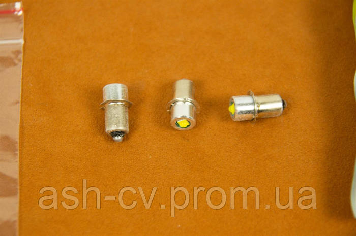 Лампочка для фонарика 3-6V 3W LED P13 5S PR2 (ID#1738988996), цена: 244 ...