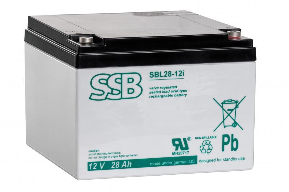 Аккумулятор 12V 28Ah Свинцово-кислотный AGM (SBL 28-12i(sh)) SSB — Купить Недорого на Bigl.ua ...