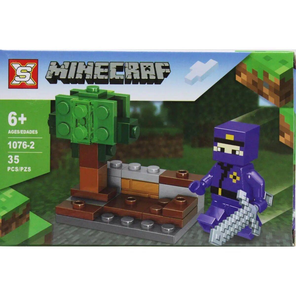 Купити Лего Конструктор Майнкрафт 1076-2 35 деталей, ціна 182 грн ...