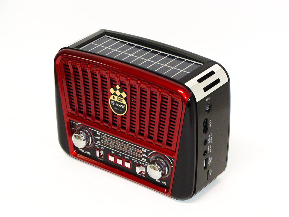 Радиоприемник Аккумуляторный GOLON RX-456-S Solar на Солнечной Батарее ...