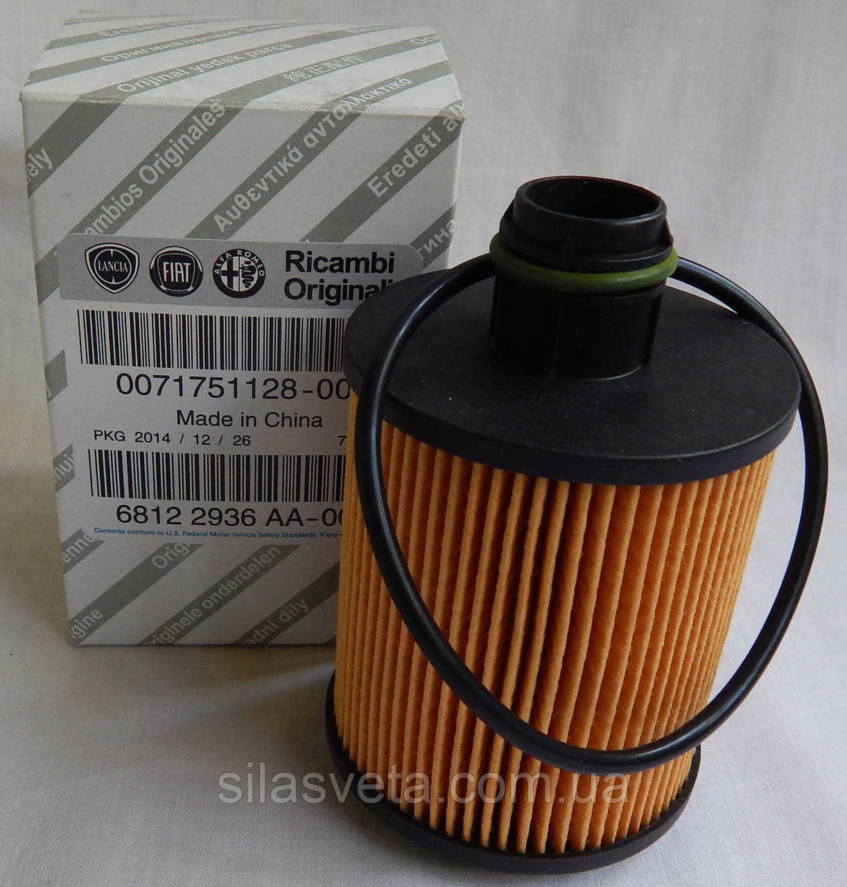 Купить Фильтр маслянный Fiat 71751128 (система UFI) в интернет-магазине ...