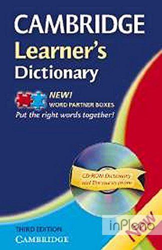 Cambridge Learner's Dictionary 3rd Edition With CD-ROM — Купить ...