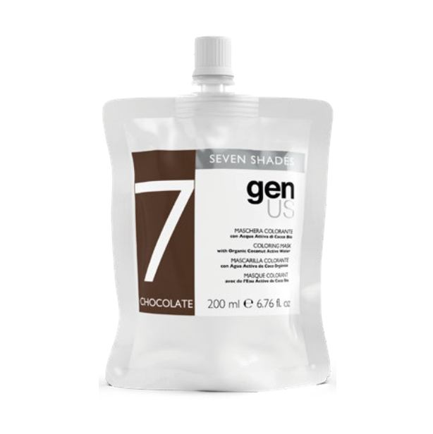 GENUS Seven Shades Mask 7 Chocolate Тонуюча маска Шоколад, 200 мл (ID ...