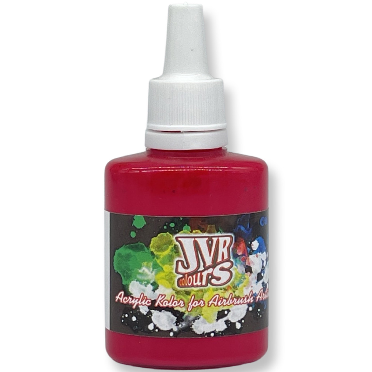 JVR Revolution Kolor Фарба для аерографії №109 - непрозора карміново-червона - 30 мл, ціна 188 ...
