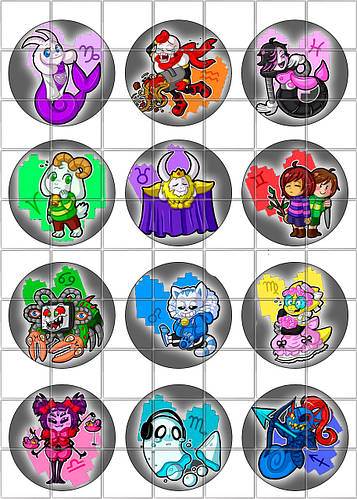 Картинка на торт - Undertale (ID#1739446912), цена: 50 ₴, купить на Prom.ua