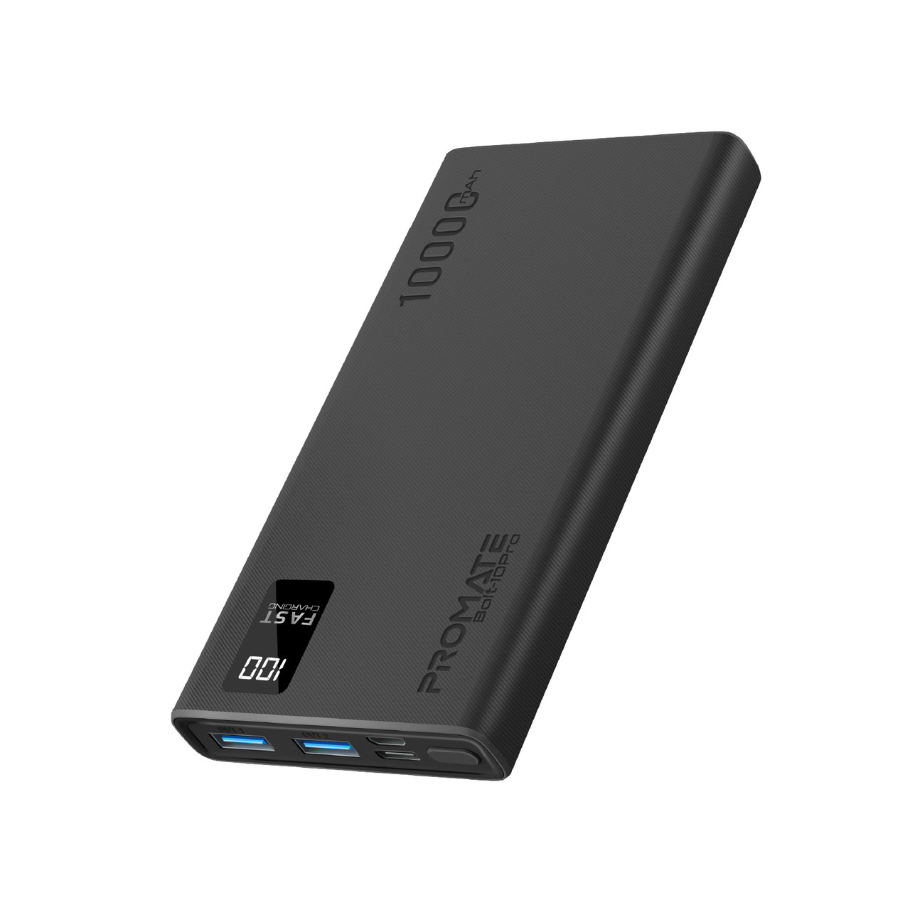 Замовити УМБ Promate Bolt-10Pro 10000 mAh USB-C 2xUSB-A Black (bolt ...