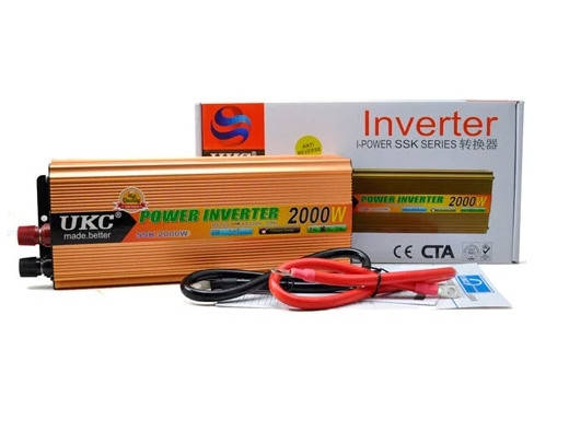 Автомобильный преобразователь напряжения AC/DC UKC SSK-2000W/220В + USB Инвертор, цена 2399 грн ...