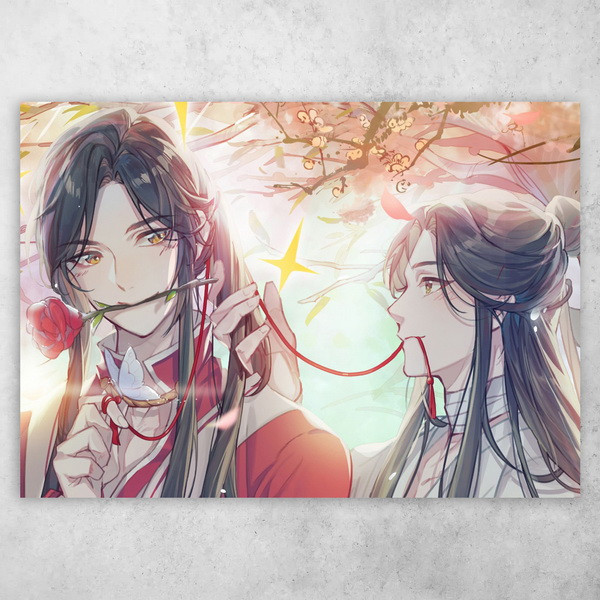 Аниме Плакат Постер "Благословение Небожителей / Tian Guan Ci Fu" №27 ...