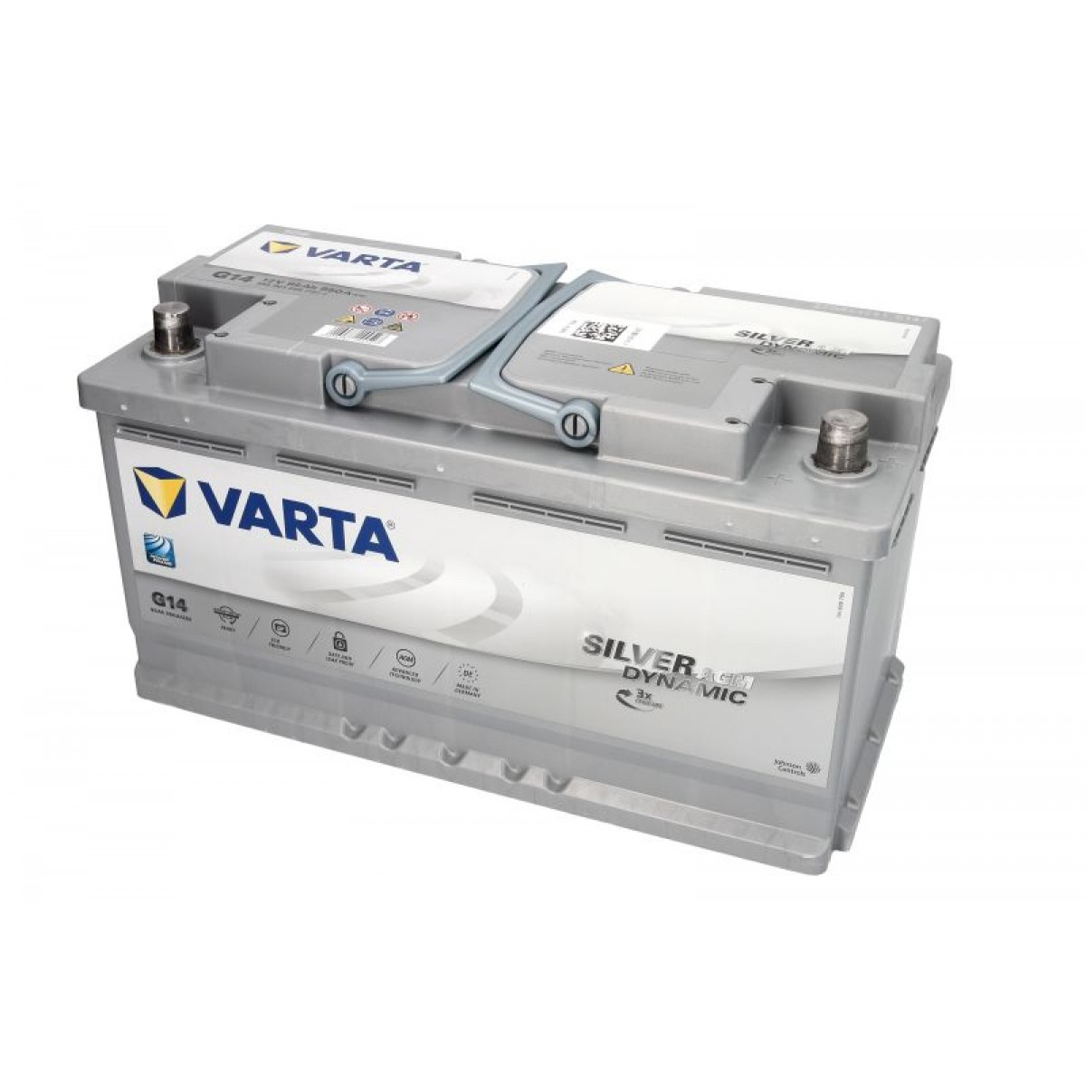 Аккумулятор автомобильный VARTA 595901085 95Ah R+ EN850 Silver Dynamic ...