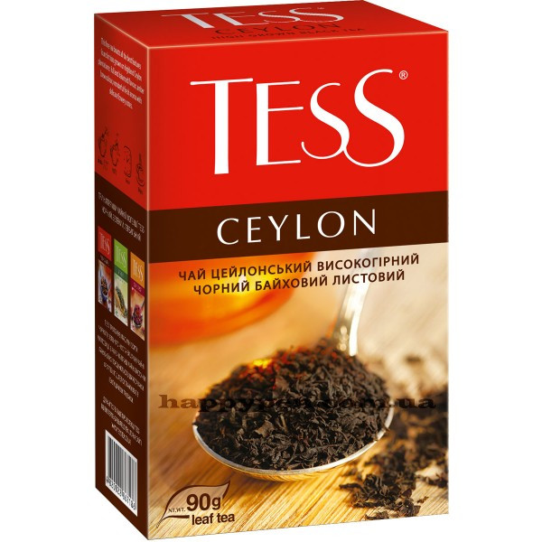 Чай чорний листовий TESS Ceylon 90 грам.: продажа, цена в ...